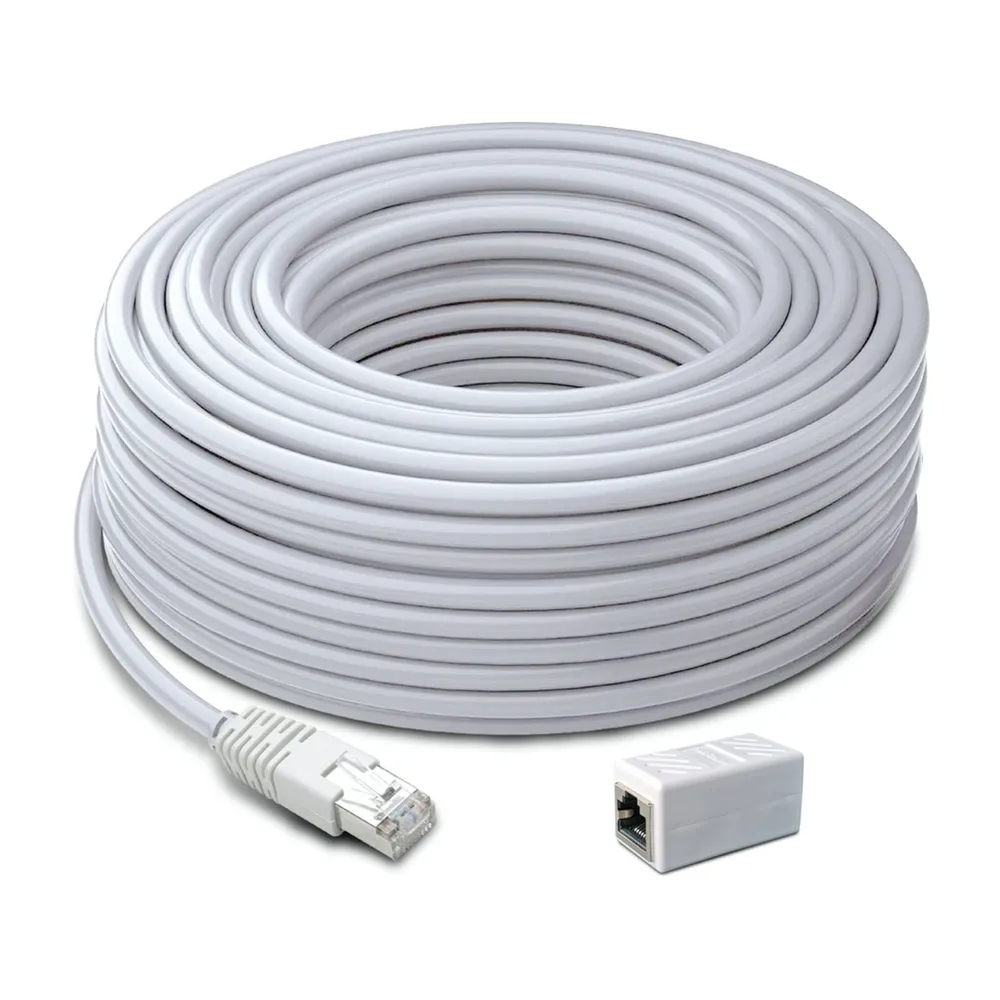 Swann UL Rated 30m / 100ft CAT5e Ethernet Extension Cable w Extension ...