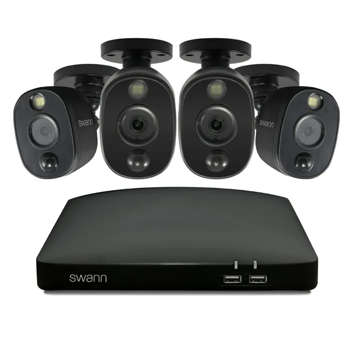 Swann 4Ch 1080p Full HD DVR Kit with 4 x 1080p bullet cameras IP66 ...