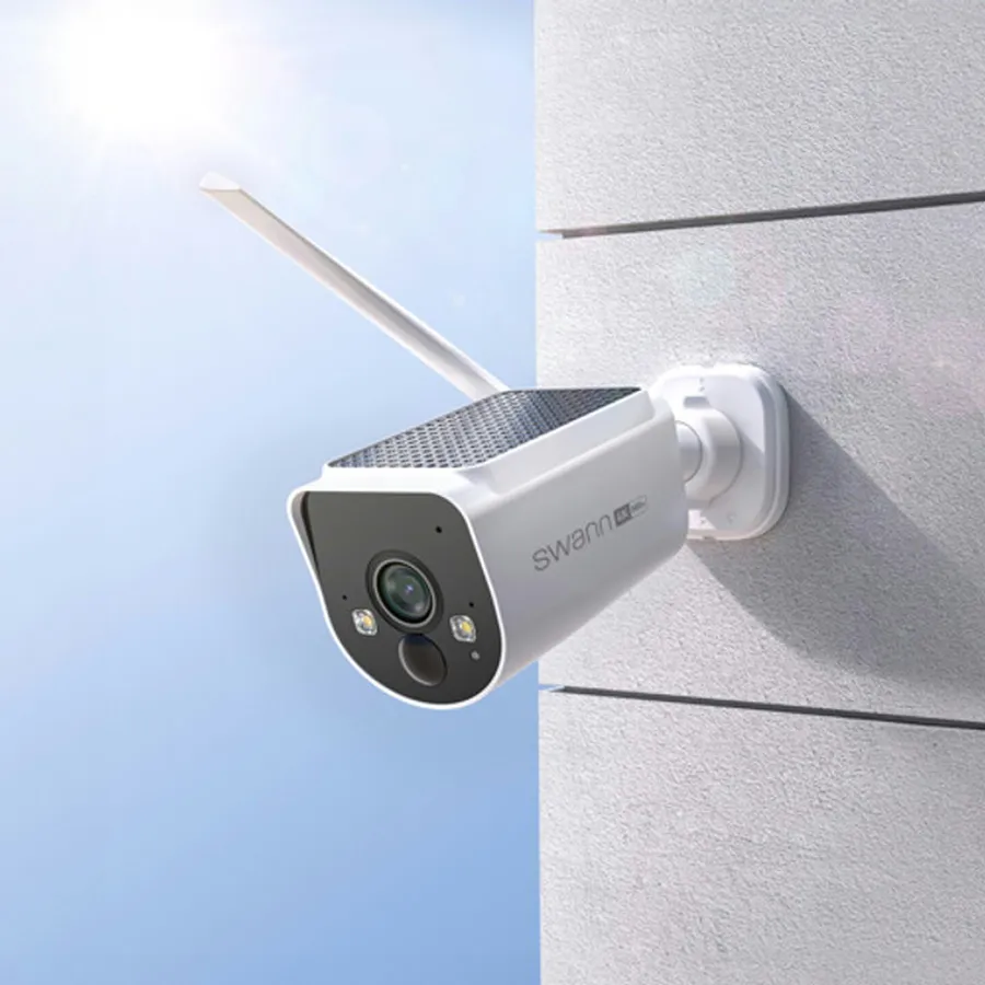 Swann MaxRanger 4K MaxTrack Pan Tilt Security System with Base Station ...