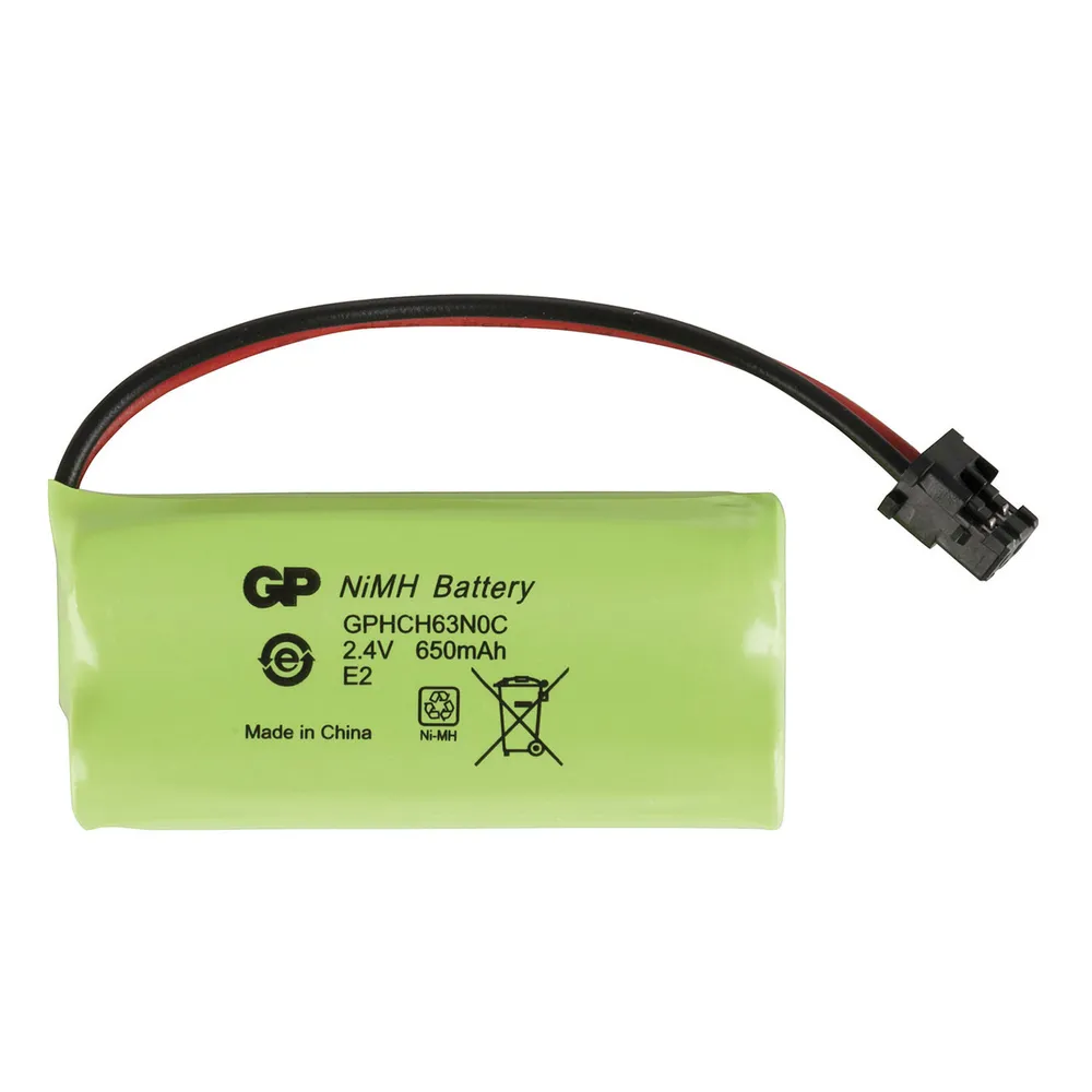 Uniden Cordless Phone Battery 2.4V Ni-MH 650mAh CTB97 / BT652 ...