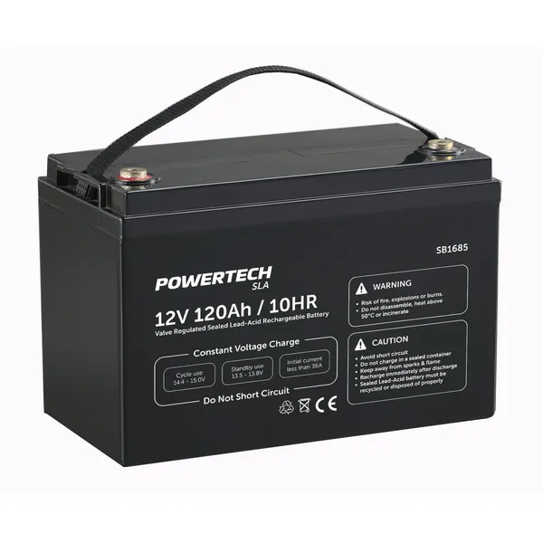 12V 120Ah AGM Deep Cycle Battery in 330mm case | Jaycar Australia