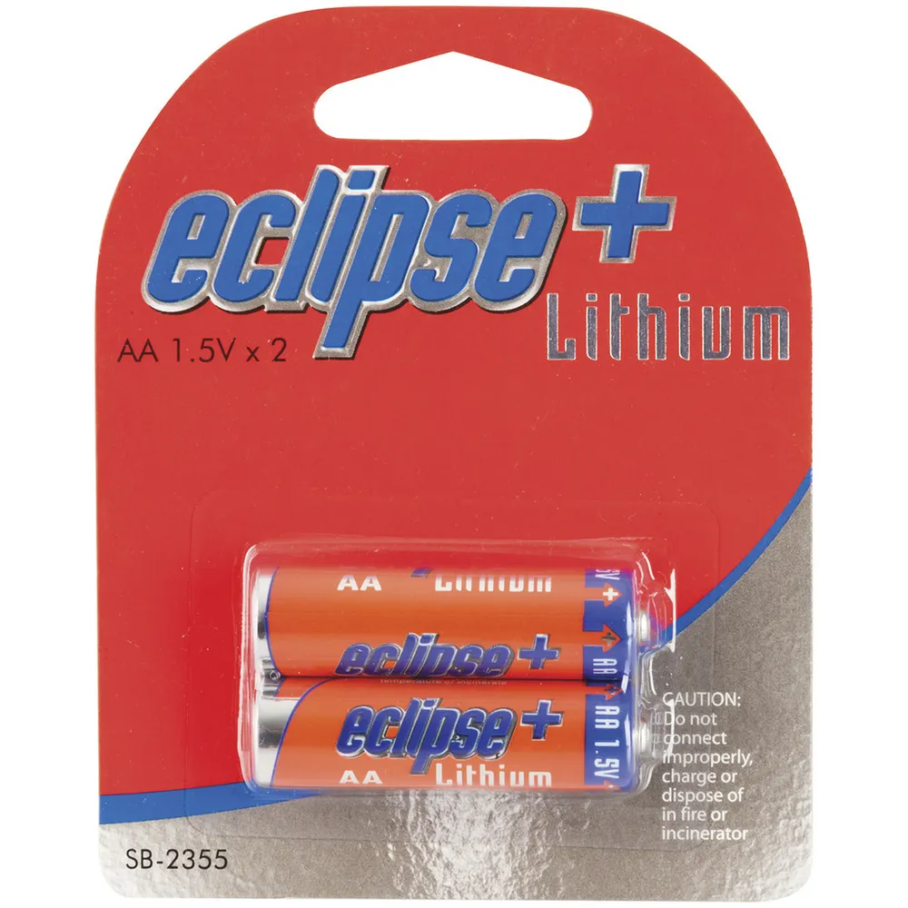 Four Pack 1.5V Eclipse+ AA Lithium Batteries | Jaycar Australia