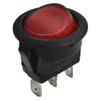 Rocker Switch Illuminated Red 12V | Jaycar Australia