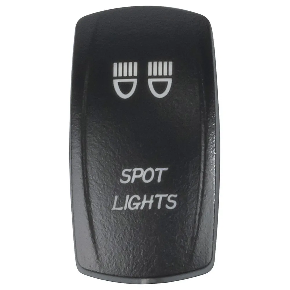 Laser Etched "Spot Lights" Cover for Illuminated Rocker Switch | Jaycar ...