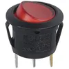 SPST Round Red Illuminated Actuator Rocker Switch | Jaycar New Zealand