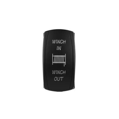 Centre-off Momentary Rocker Switch with Blue Light | Jaycar Australia
