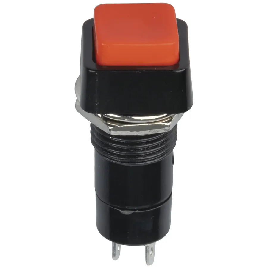 Pushbutton Push-On Momentary SPST Red Actuator | Jaycar Australia