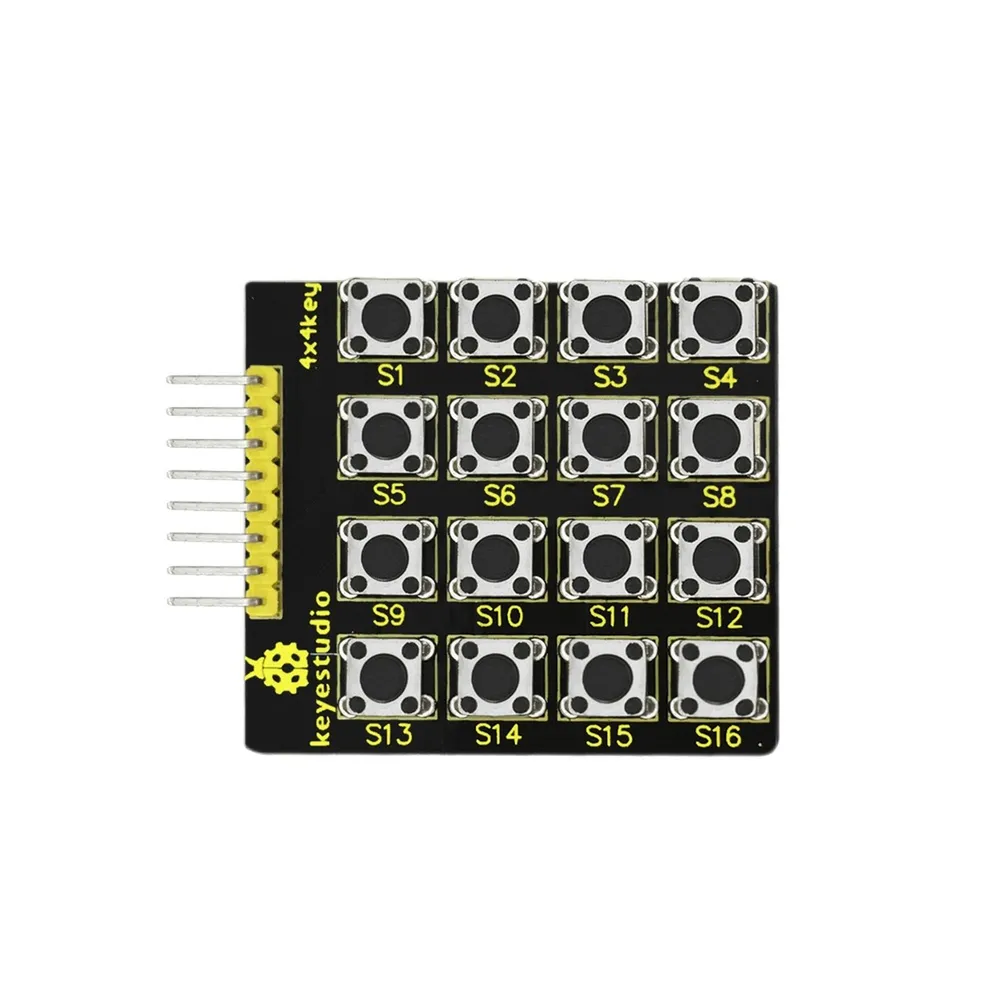 Large Button 4*4 Matrix Keypad for Arduino | Jaycar Australia