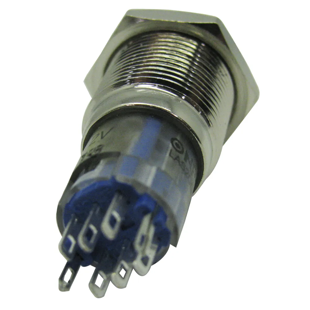 IP67 Illuminated Switch Red/Green Momentary DPDT | Jaycar Australia