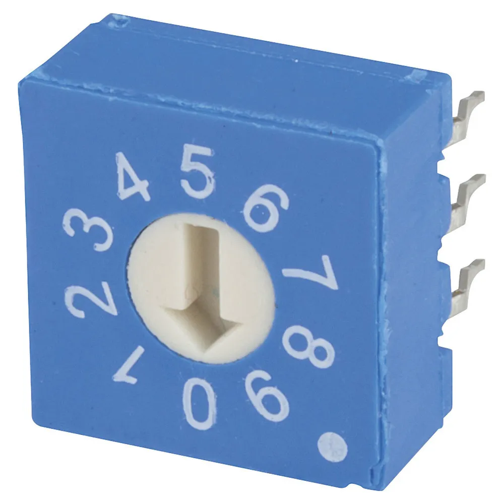 Binary Coded DIL Rotary Switches - BINARY CODED DECIMAL | Jaycar Australia
