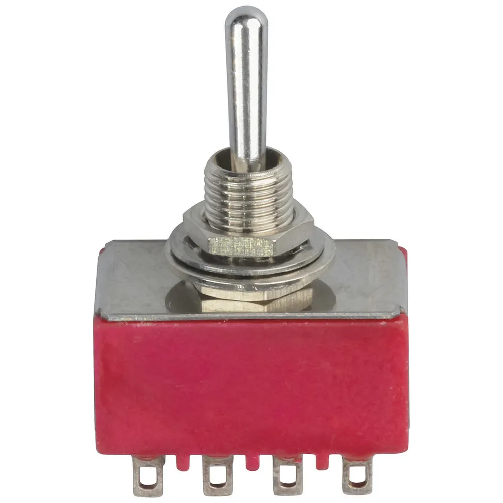 4PDT Mini Toggle Switch | Jaycar Australia