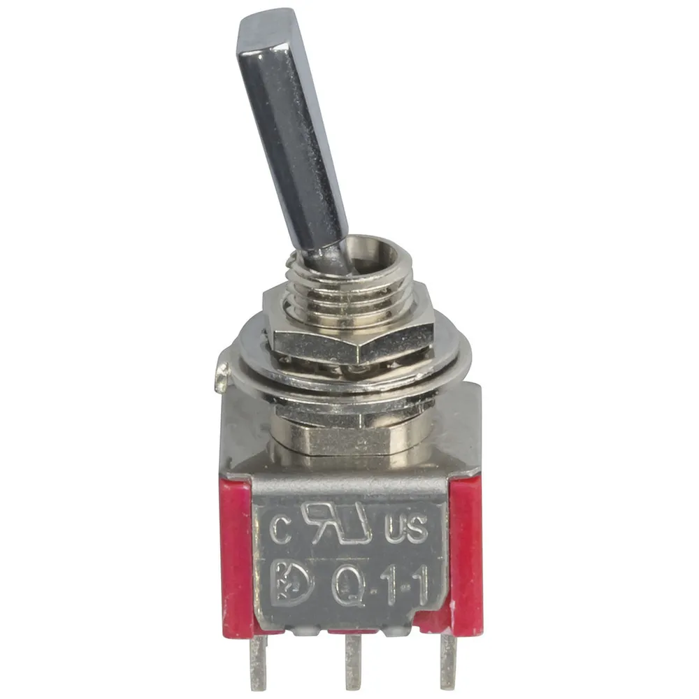 DPDT Flattened Actuator Mini Toggle Switch | Jaycar Australia