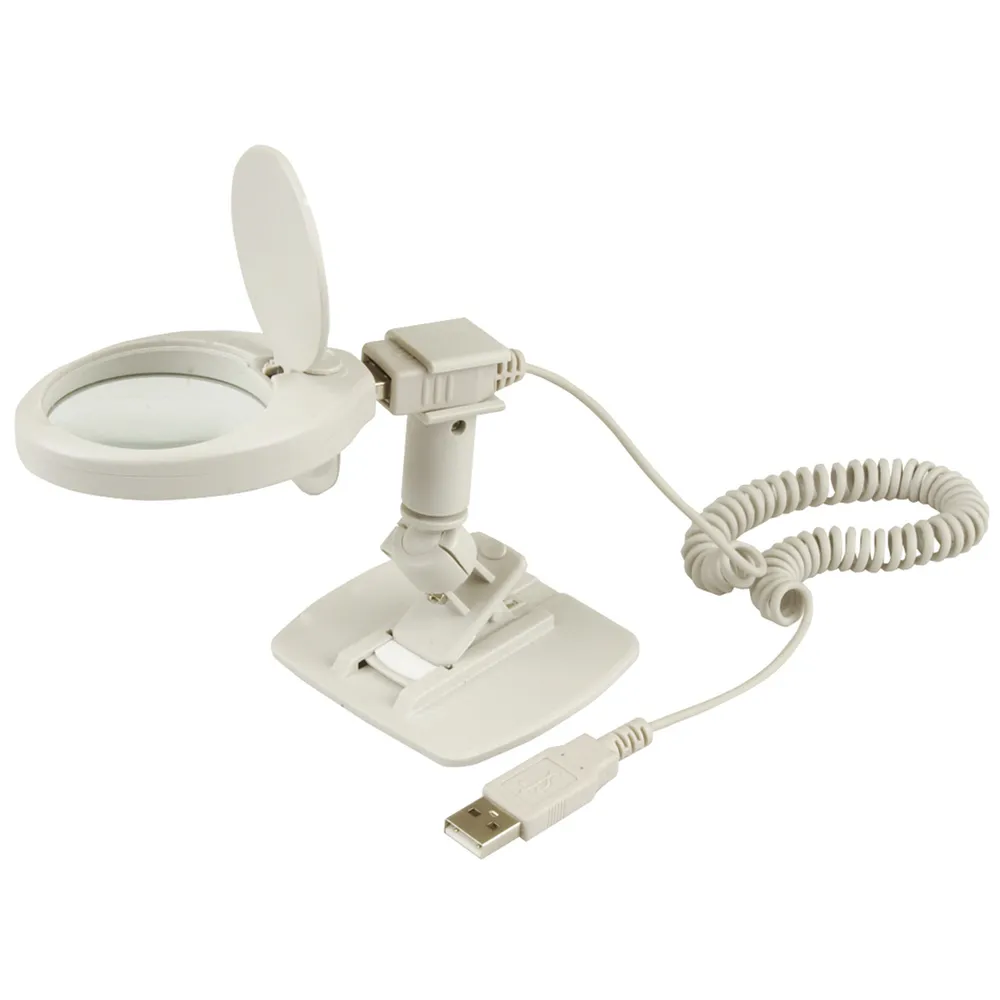 USB MINI-LIGHT AND MAGNIFIER W/STAND | Jaycar Australia