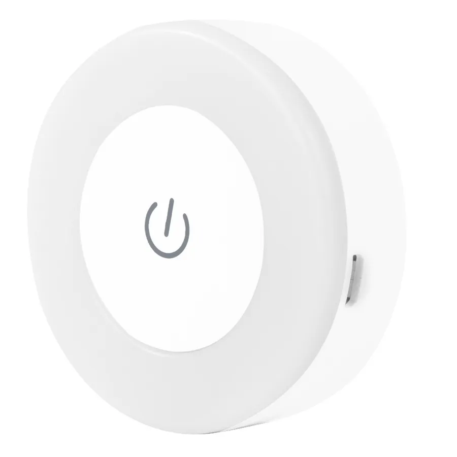 0.6 Watt 6CM Round Cabinet Light With Touch Control - 3 Colour Temp ...