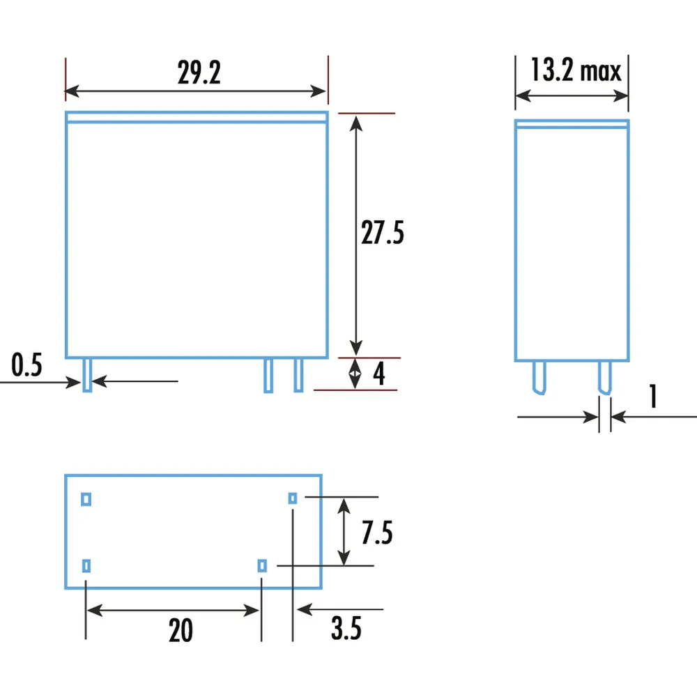 PCB Mount Solid State Relay 5V | Jaycar Australia