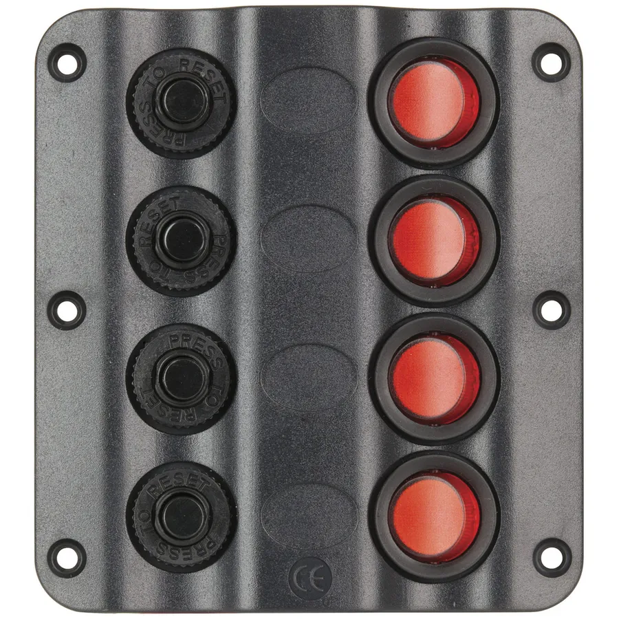 Marine Switch Panel with Circuit Breakers | Jaycar Australia