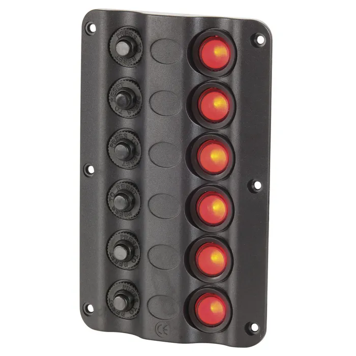 Marine Switch Panel with Circuit Breakers | Jaycar Australia