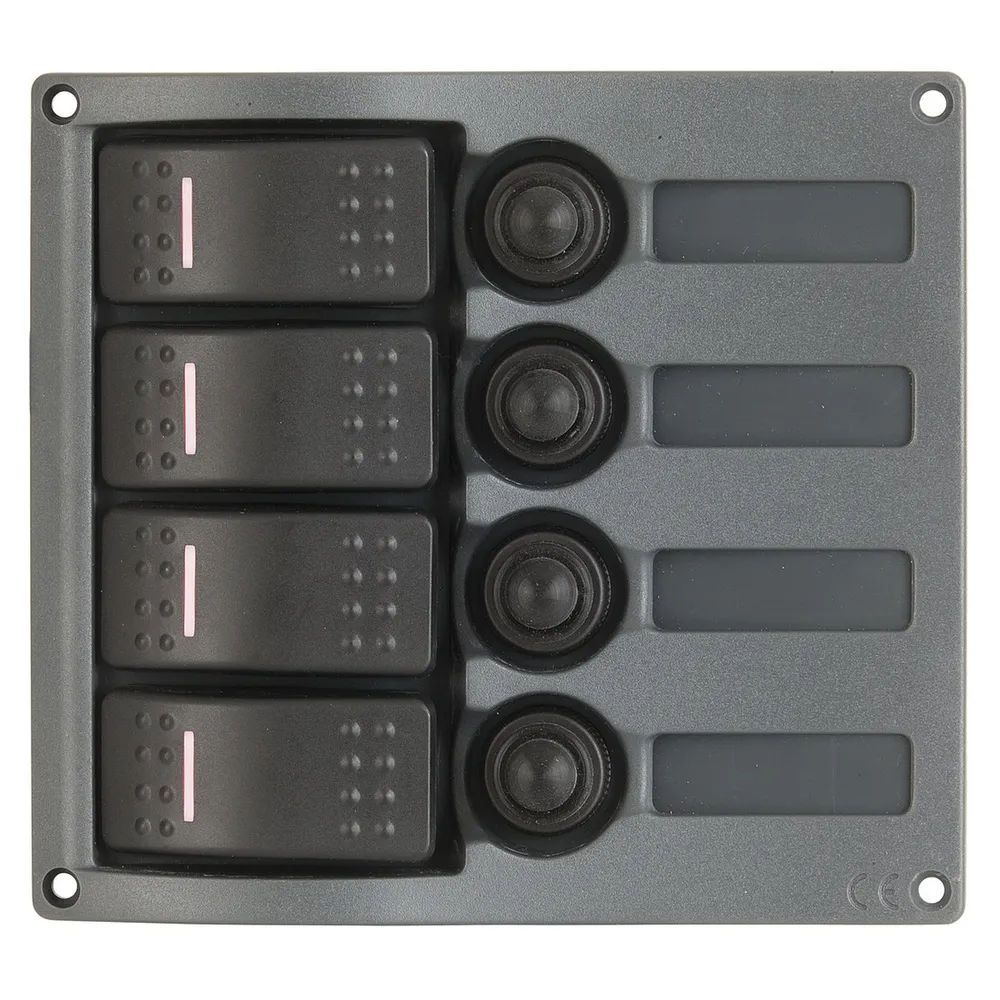4 Way IP66 Marine Switch Panel | Jaycar Australia