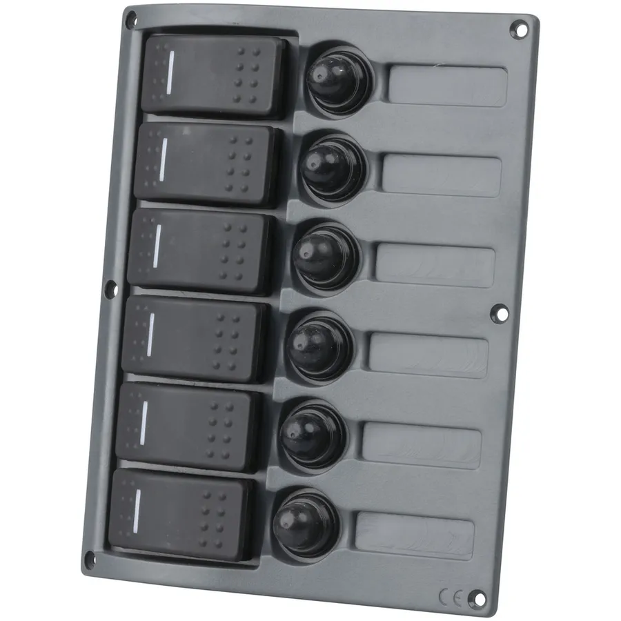 Marine Switch Panel with Circuit Breakers | Jaycar Australia