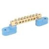 16-Way 100A Brass Busbar | Jaycar Australia