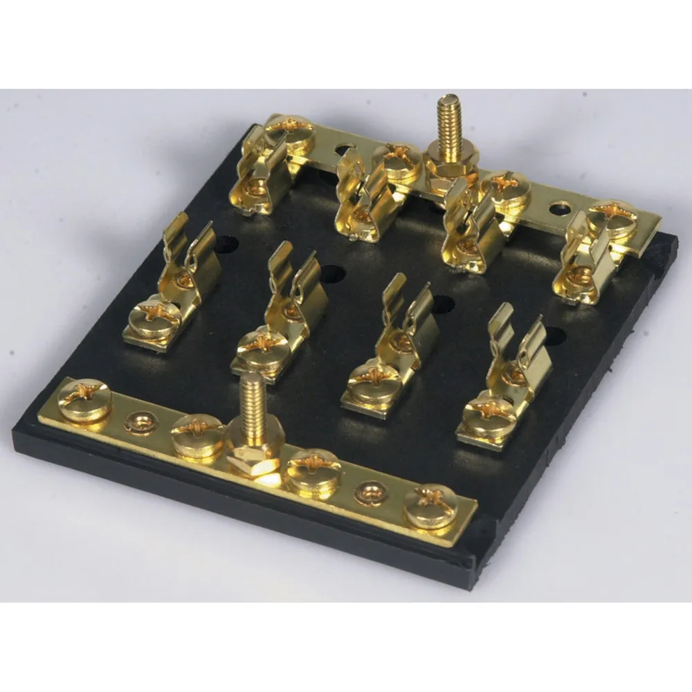 6 Way Blade Fuse Block with Spade Terminals | Jaycar Australia