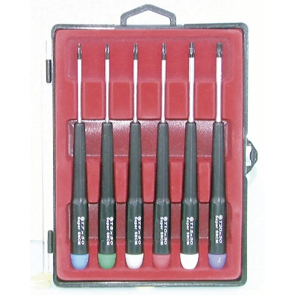 Torx Tamperproof 6 Piece Precision Set | Jaycar Australia