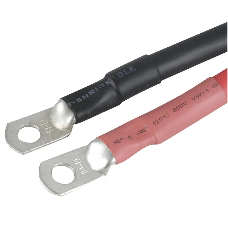 2 Gauge Tinned Battery Power Lead - Red - 450mm | Jaycar Australia
