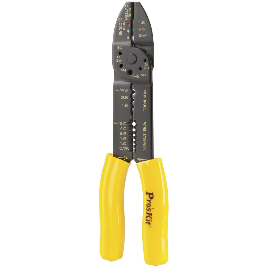 Heavy Duty Wire Stripper / Cutter / Crimper with Wire Guide | Jaycar ...