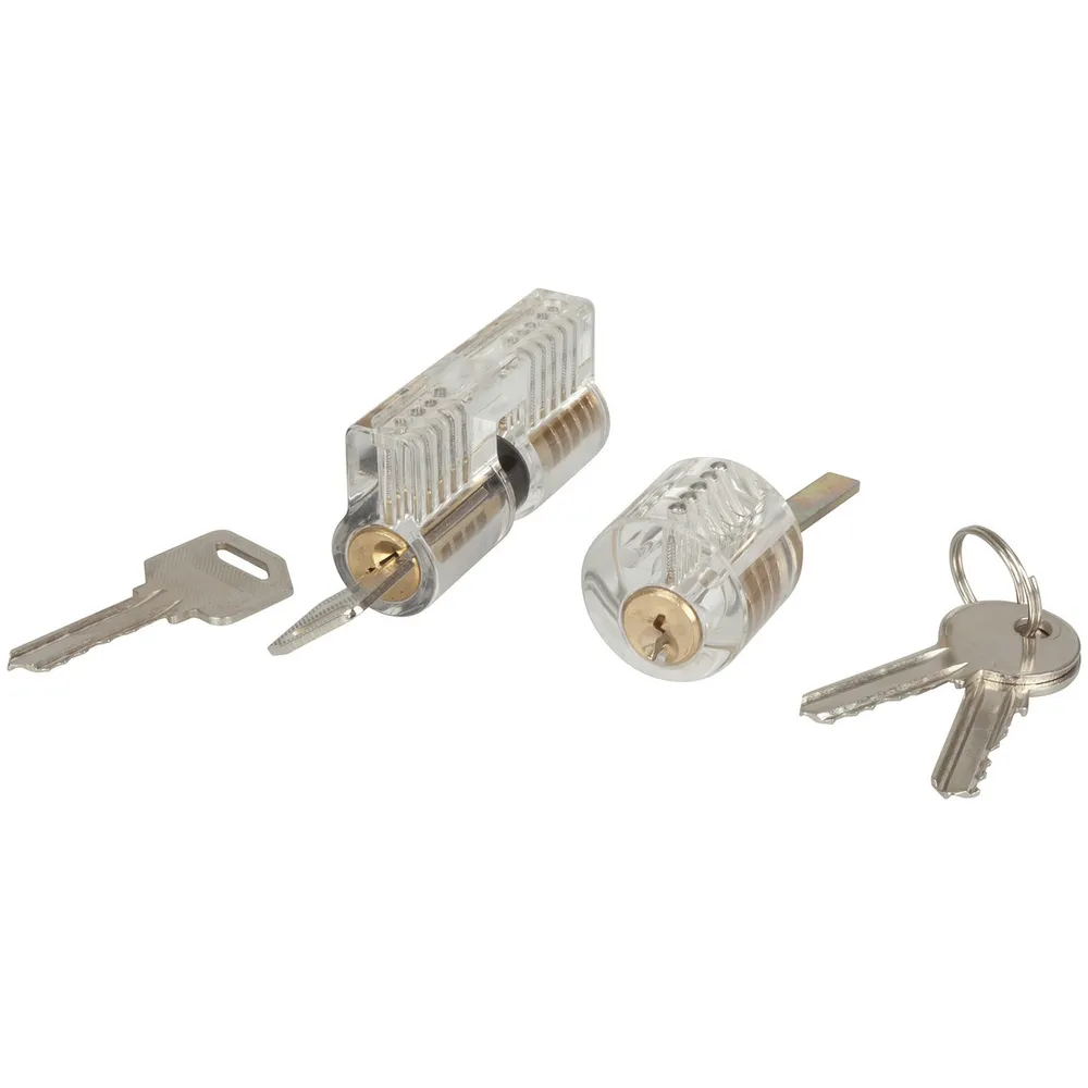 2 Piece Cylinder Practice Locks | Jaycar Australia