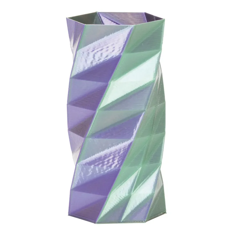 Protech Tri-Chroma Silk Red Copper, Purple and Dark Green PLA Filament ...