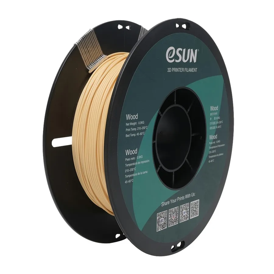1.75mm Wood eSUN PLA Filament 500g Roll | Jaycar Australia