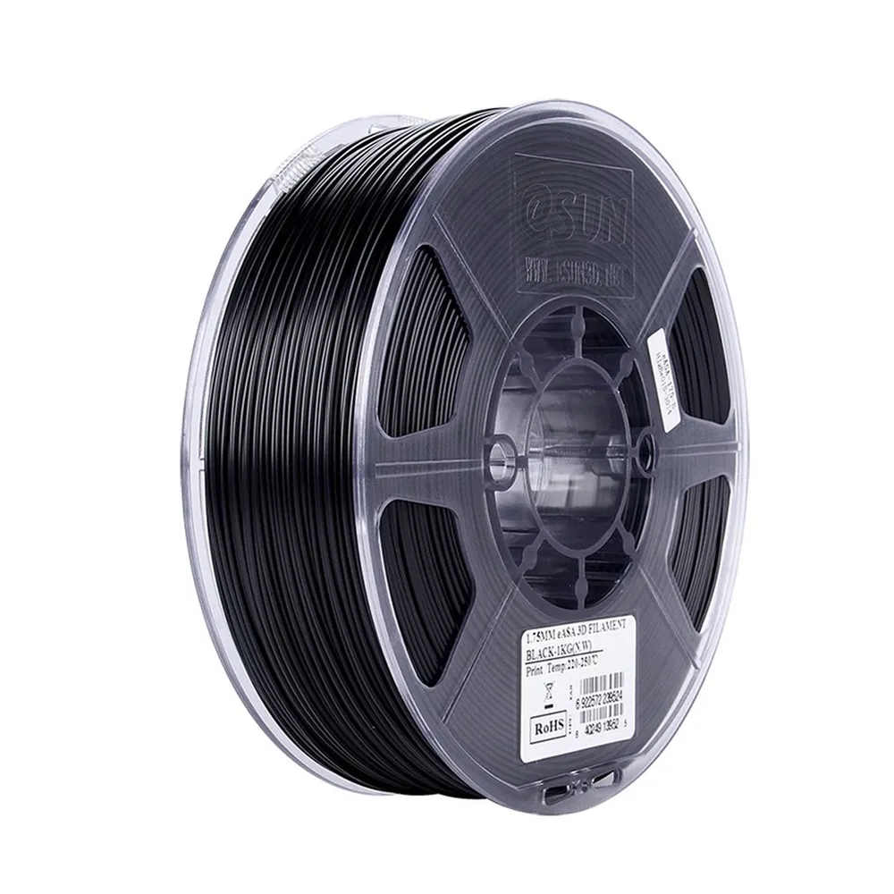 1.75mm Black eSUN ASA Filament 1kg Roll | Jaycar Australia