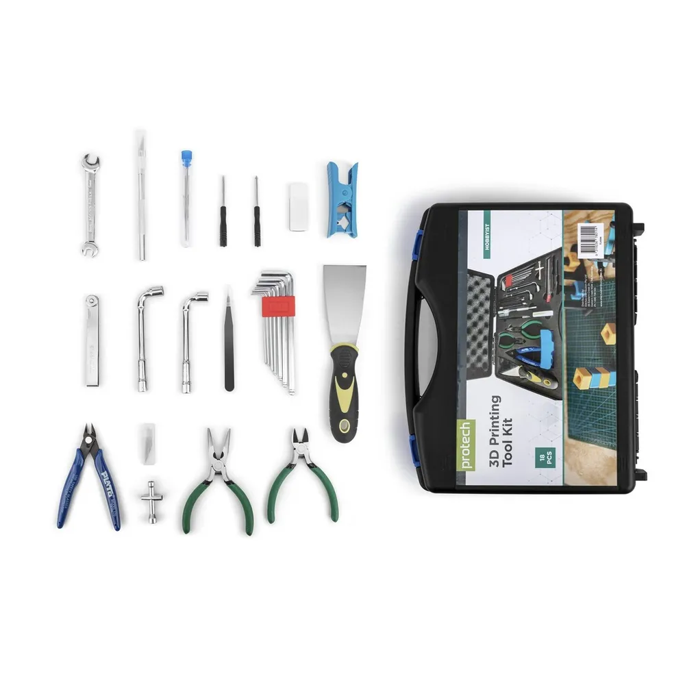 3D Printer Tool Box Kit 18pcs | Jaycar Australia