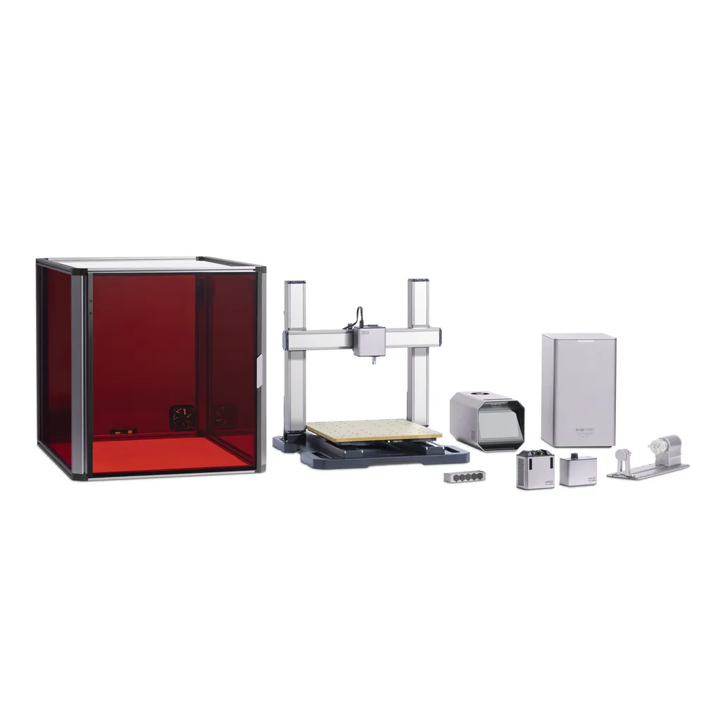 Snapmaker Artisan 3-in-1 Modular 3D Printer/Laser Etching/CNC Milling Interchangeable Modules ...