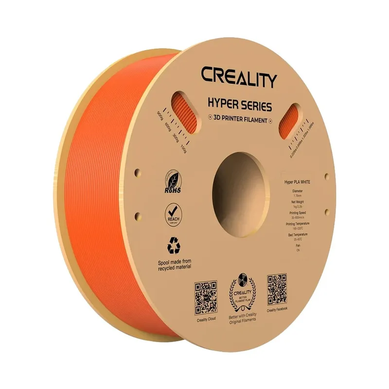 1.75MM ORANGE CREALITY HYPER PLA FILAMENT | Jaycar Australia