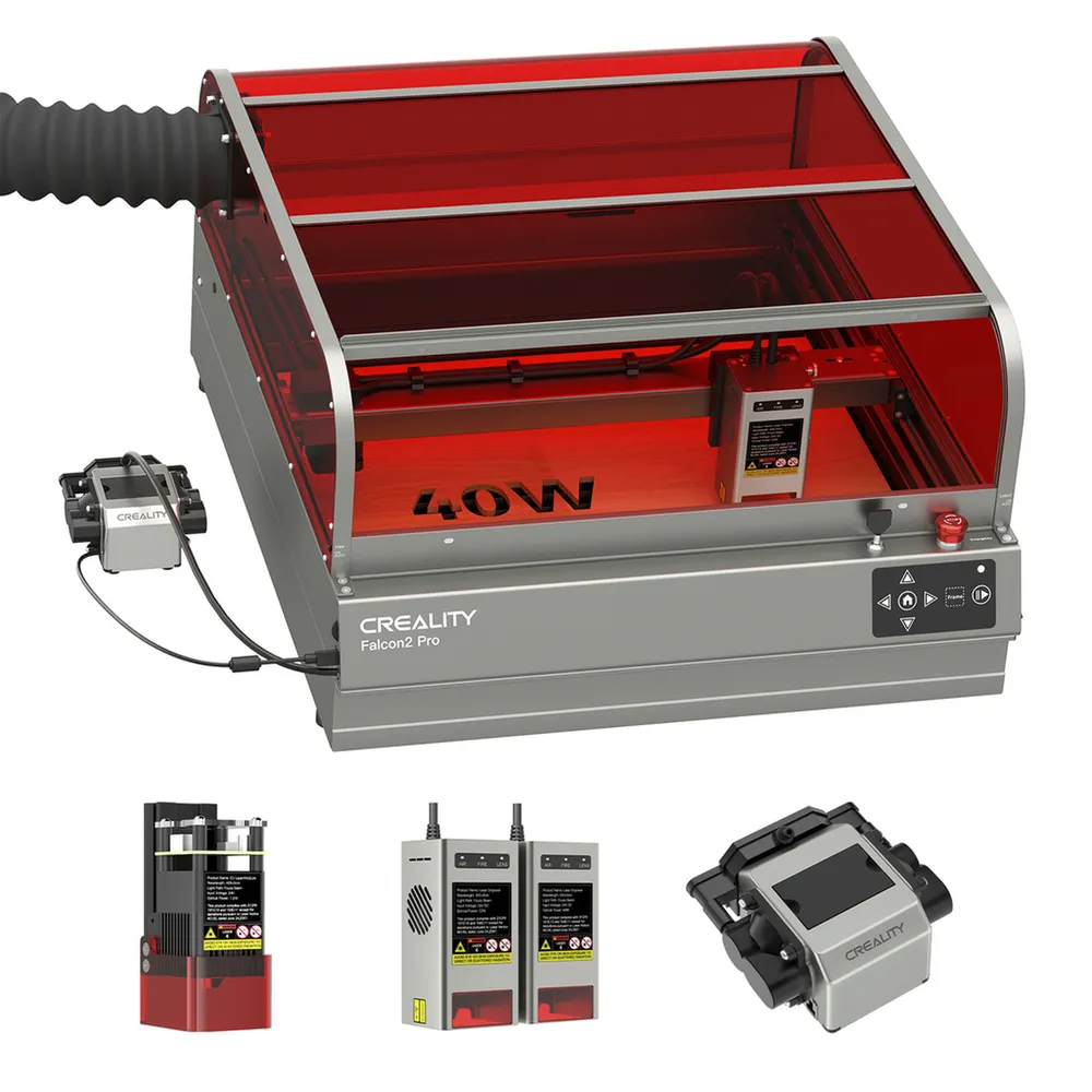 Laser Cutter and Etcher 40W Creality Falcon 2 Pro | Jaycar Australia