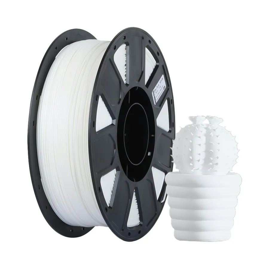 Creality Ender-PLA 1.75mm White PLA Prototyping Filament 1kg Roll ...