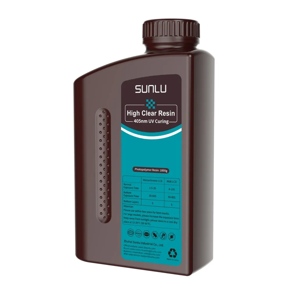 SUNLU High Clear Resin 1kg bottle | Jaycar Australia