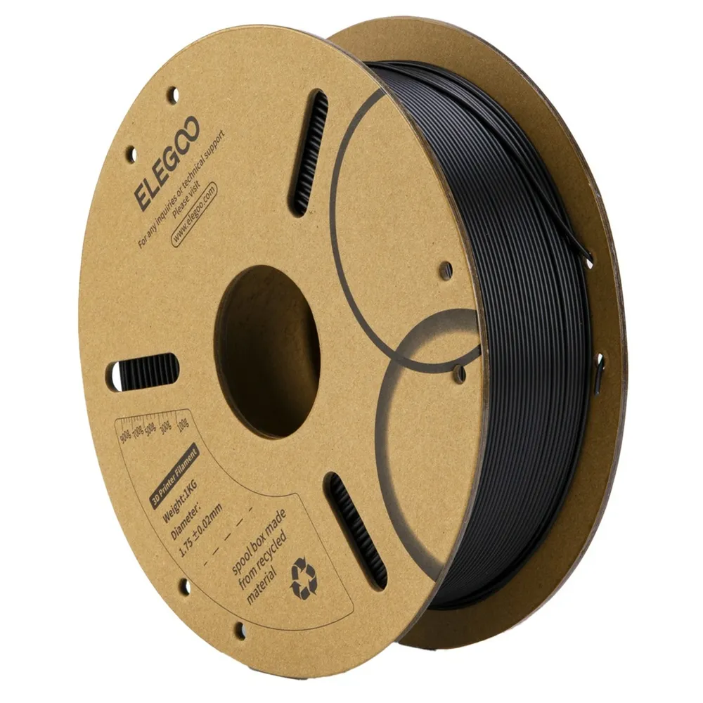 Elegoo PLA filament Black 1.75mm 1kg | Jaycar Australia