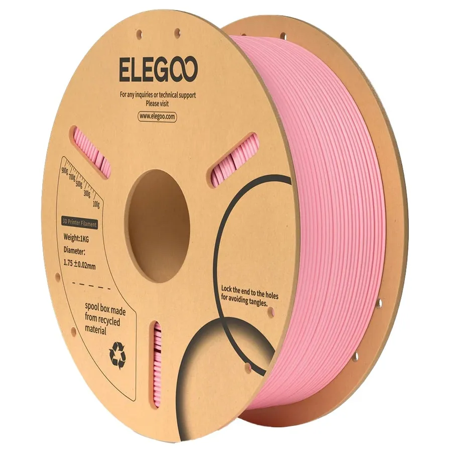 Elegoo PLA filament Pink 1.75mm 1kg | Jaycar Australia