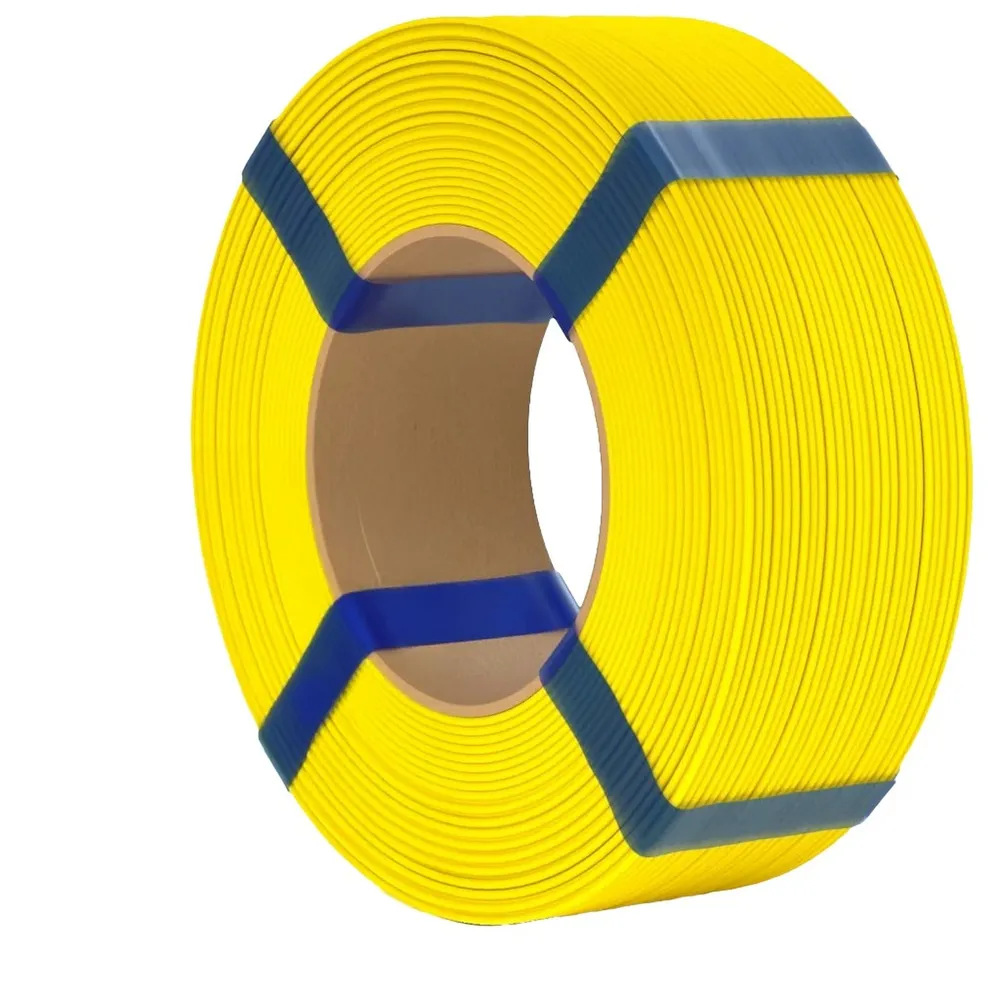 Slic3D PLA Spool-Less Yellow 1.75mm 1kg filament | Jaycar Australia