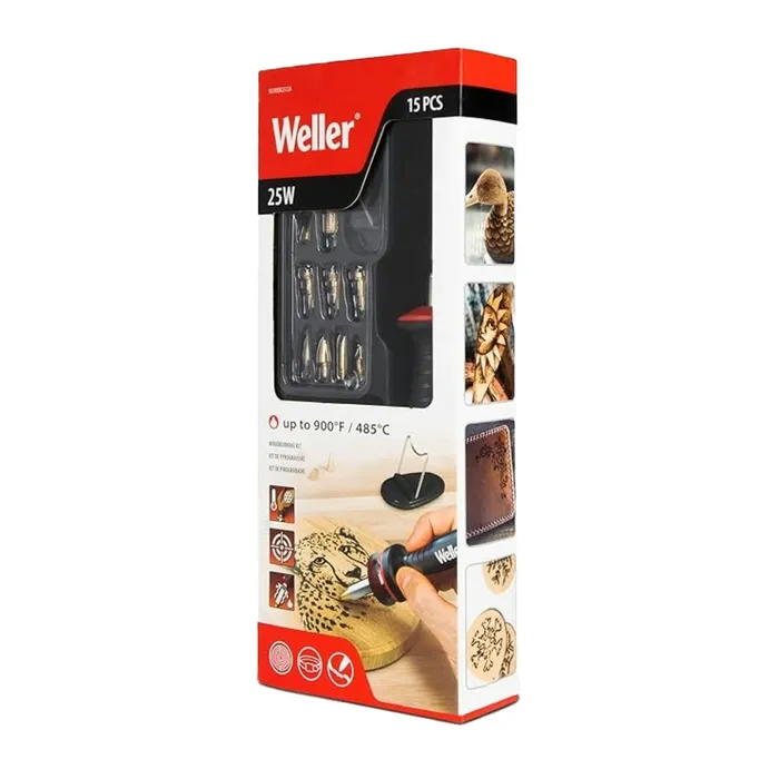 Weller 25W 230V Wood Burning and Hobby Kit 15 Peice | Jaycar Australia
