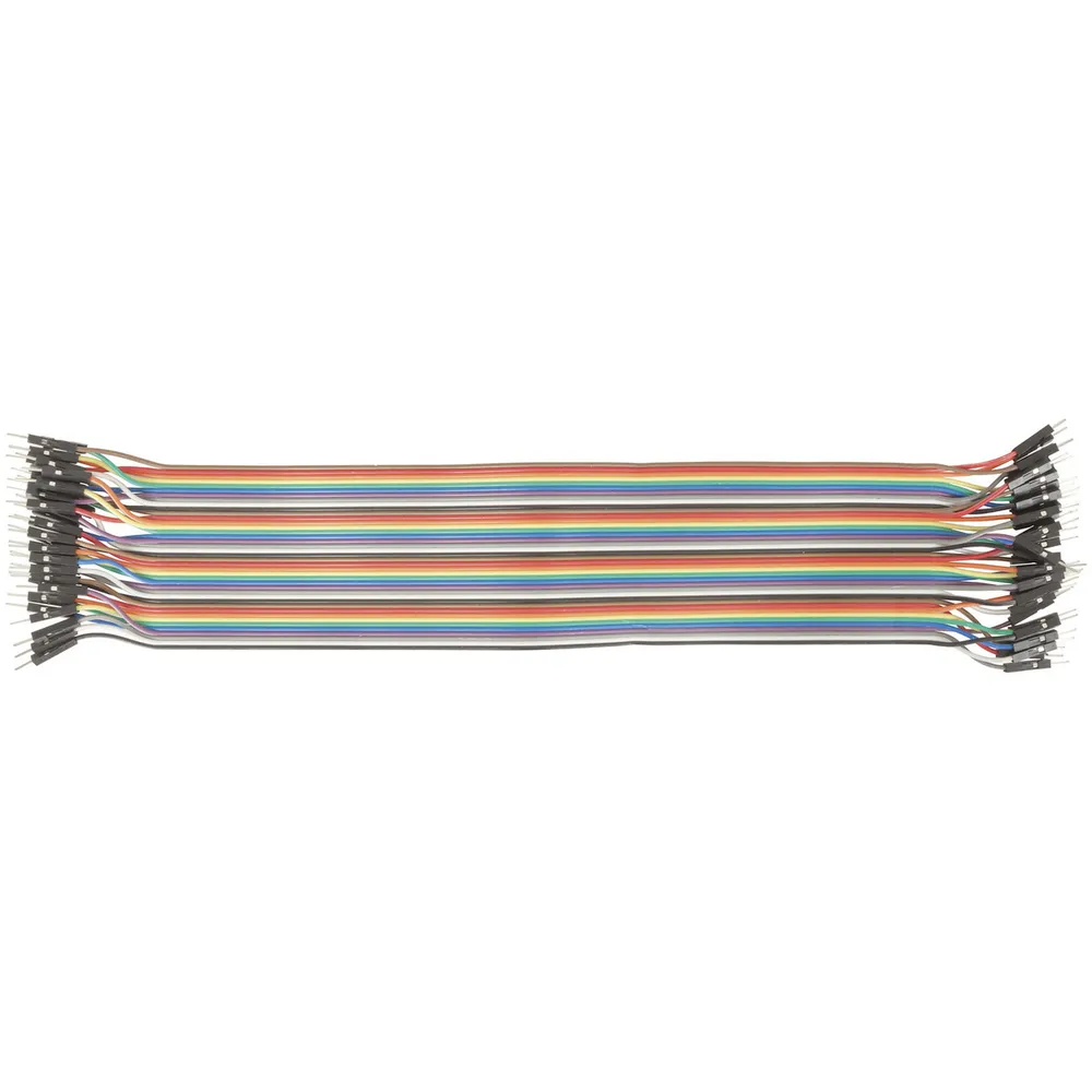 150mm Plug to Plug Jumper Leads - 40 Piece | Jaycar Australia