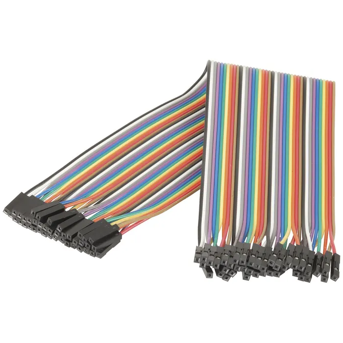 150mm Plug to Socket Jumper Leads - 40 Pieces | Jaycar Australia