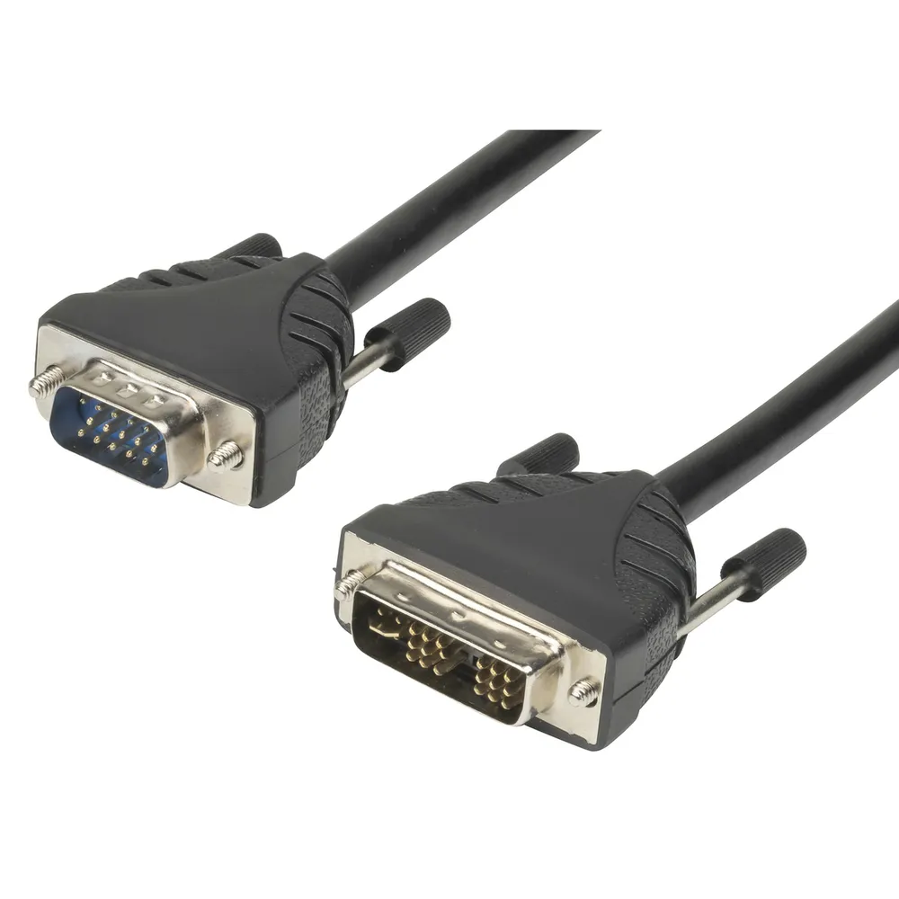 DVI-A to VGA Video Cable 2m | Jaycar Australia