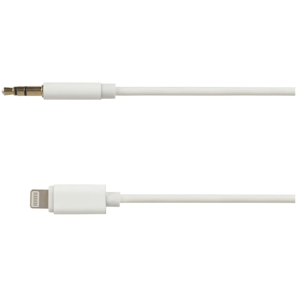 3.5mm Audio Plug to Lightning™ Plug 1m Cable | Jaycar Australia
