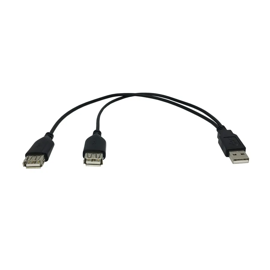 Dual USB Charge Cable - 30cm | Jaycar Australia