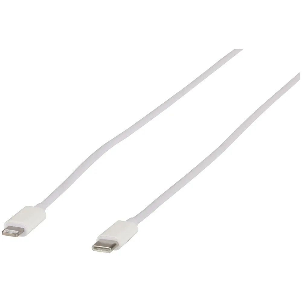 1m USB Type-C Plug to Lightning Plug MFi Cable | Jaycar Australia