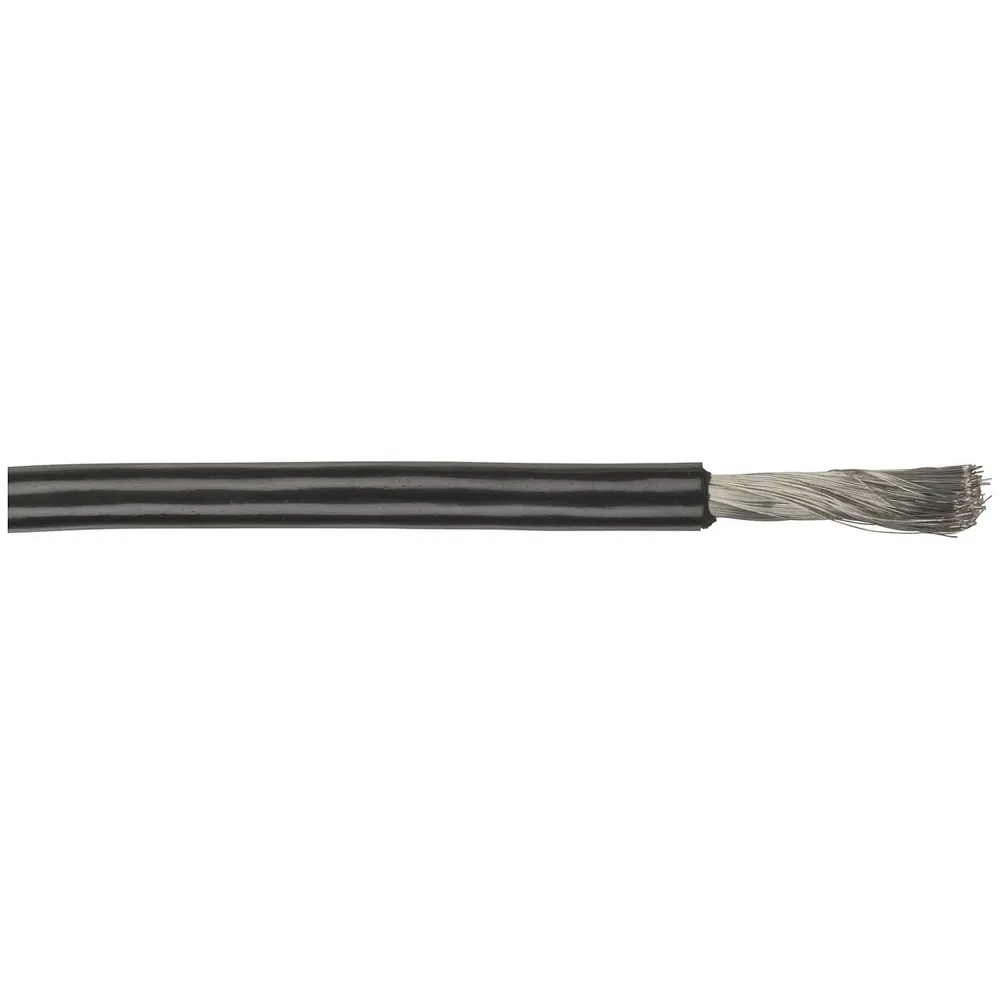8 Gauge OFC High Current Power Cable - Black - Sold per metre | Jaycar ...