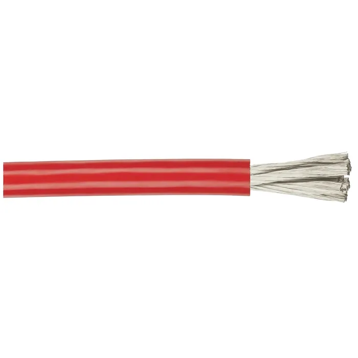 6 Gauge Ultra High Current OFC Power cable - Red - Sold per metre ...